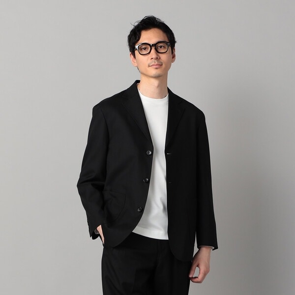 コムサ・メン（COMME CA MEN）/【セットアップ対応】尾州産 クラシックウールギャバ 3Bジャケット