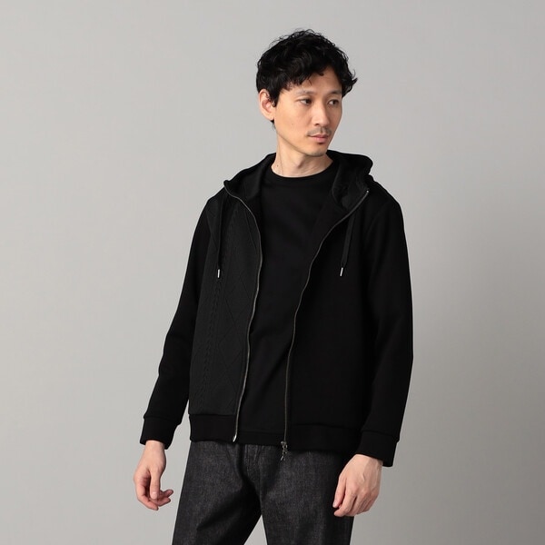 コムサ・メン（COMME CA MEN）/ケーブルコンビ ジップパーカ