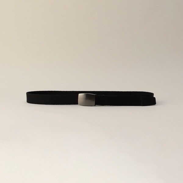 コムサ・メン（COMME CA MEN）/【COMME CA MEN BLACK】ナイロンフリーバックル ベルト