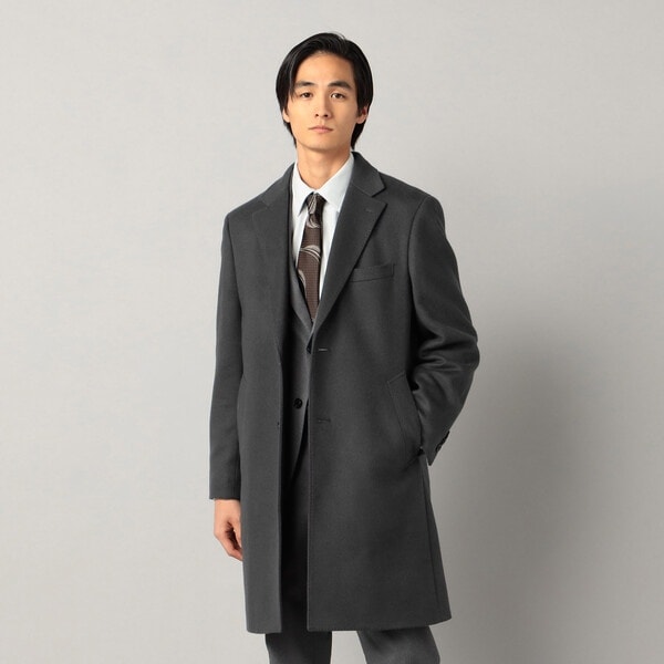 コムサ・メン（COMME CA MEN）/尾州産 ウールビーバー チェスターコート