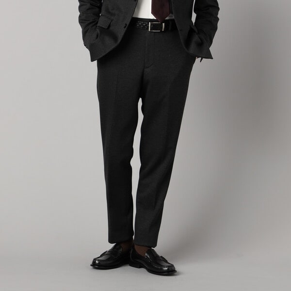 コムサ・メン（COMME CA MEN）/【セットアップ対応】ハイゲージ千鳥 テーパードパンツ