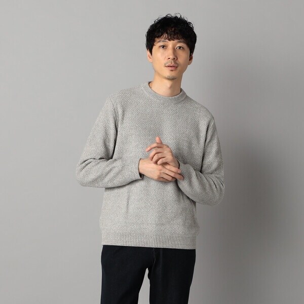 コムサ・メン（COMME CA MEN）/メランジ クルーネックニット