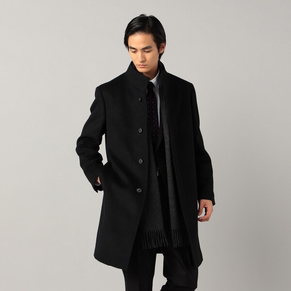 コムサ・メン（COMME CA MEN）/アンゴラビーバー イタリアンカラーコート