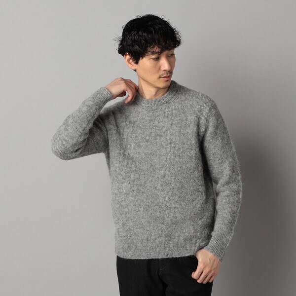 コムサ・メン（COMME CA MEN）/アルパカシャギー クルーネックニット