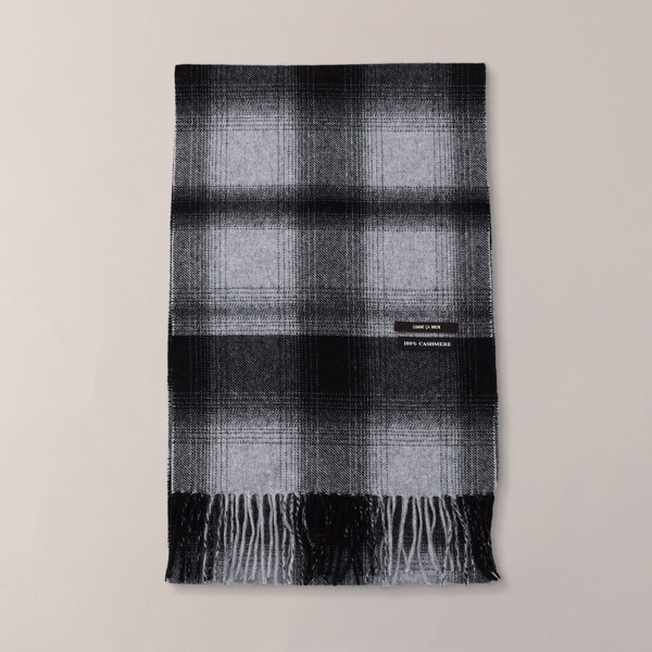 コムサ・メン（COMME CA MEN）/ウォッシャブルカシミヤ チェックマフラー