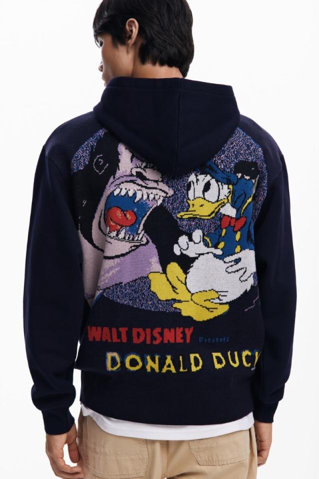 デシグアル（Desigual）/DONALD ドナルド メンズ ロングスリーブスウェット