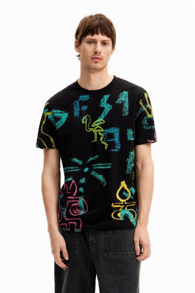 デシグアル（Desigual）/ARGIDER Tシャツショートスリーブ
