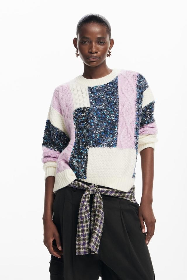 デシグアル（Desigual）/EDMONTON ヘビーゲージプルオーバー