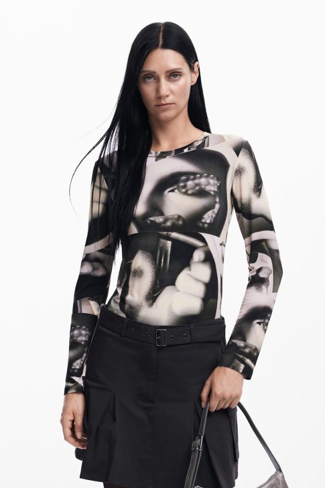 デシグアル（Desigual）/SURREALISMO Tシャツロングスリーブ