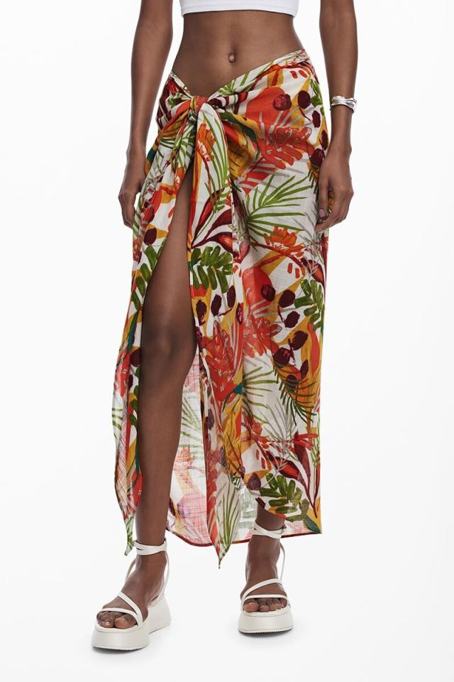 デシグアル（Desigual）/トロピカルパレオスカート