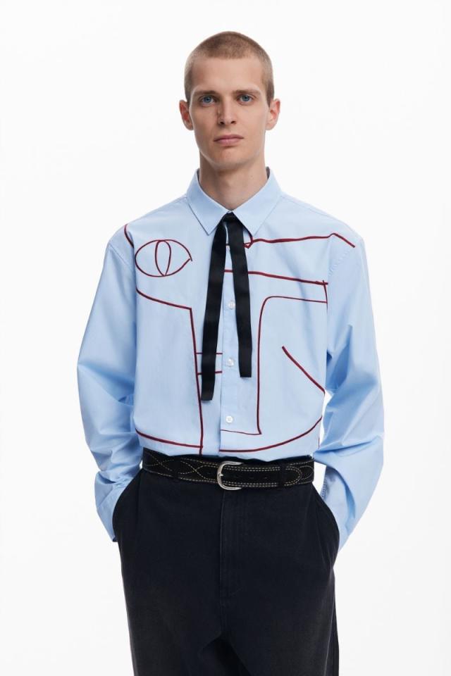 デシグアル（Desigual）/アーティプリントシャツ