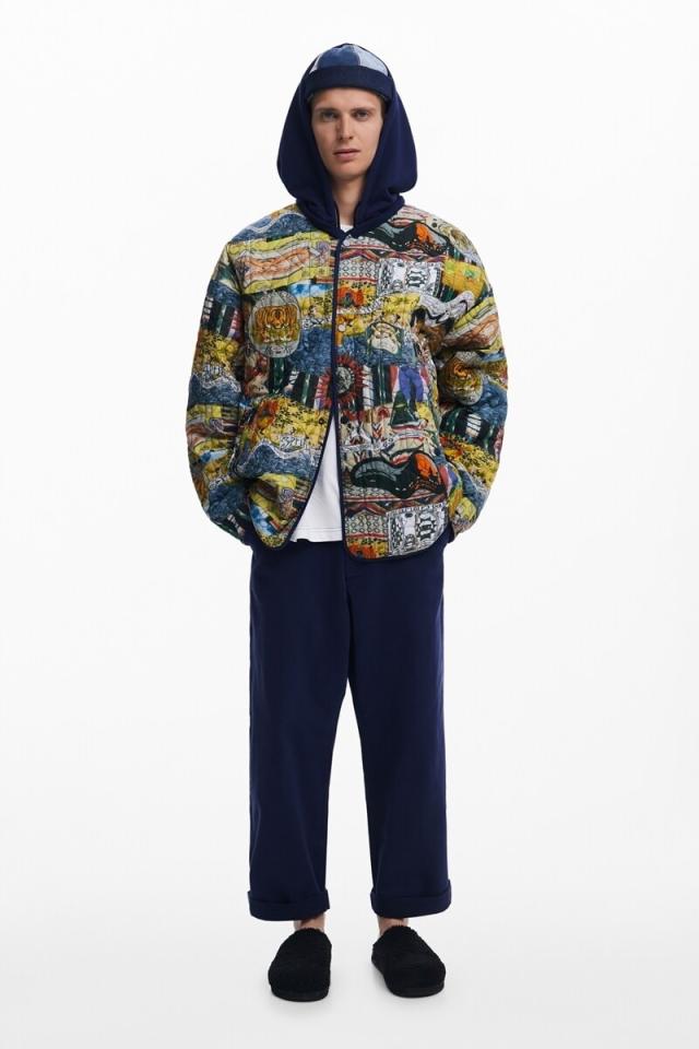 デシグアル（Desigual）/リバーシブルジャケット