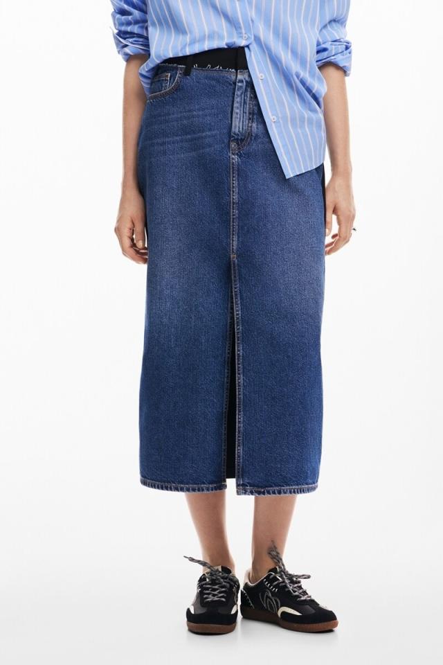 デシグアル（Desigual）/バイカラースカート