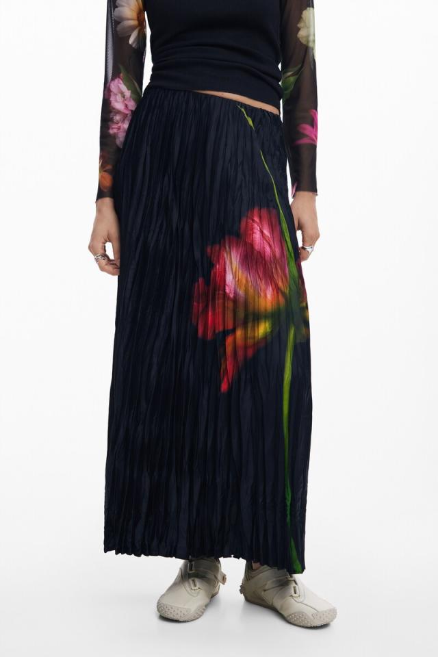 デシグアル（Desigual）/フラワーロングスカート