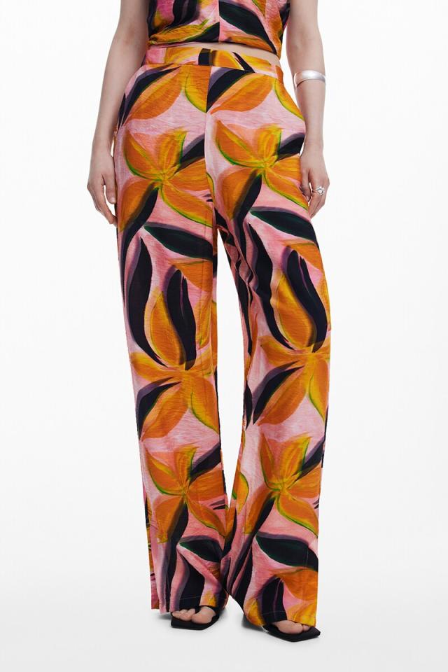 デシグアル（Desigual）/フラワープリントパンツ