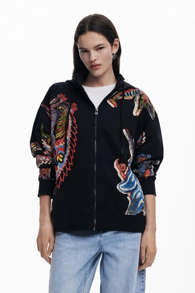 デシグアル（Desigual）/ラクロワプリントのスウェット