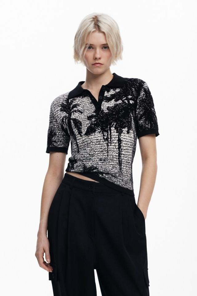 デシグアル（Desigual）/ラクロワのポロシャツ