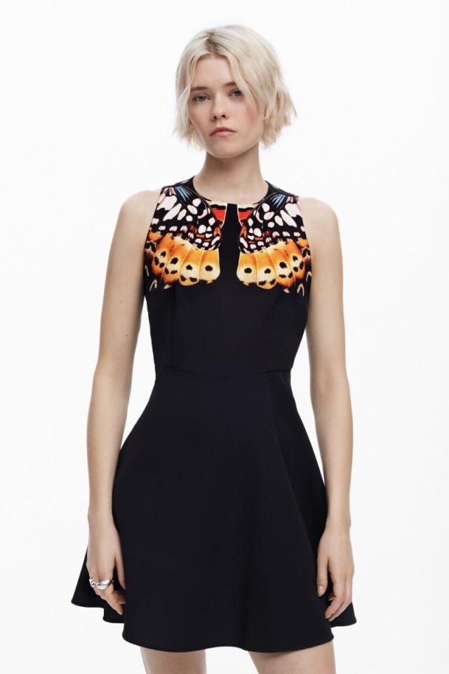 デシグアル（Desigual）/FLYLACROIX ノースリーブワンピース