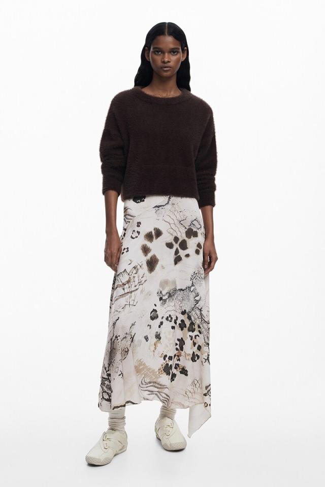 デシグアル（Desigual）/VESTANIMAL ロングスリーブ トップス付きワンピース