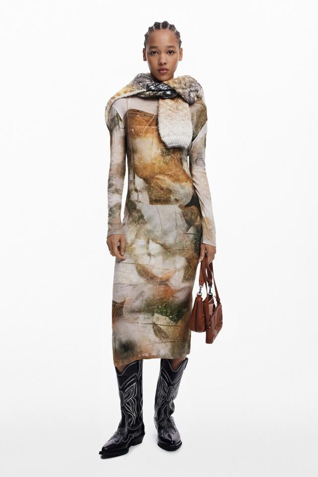 デシグアル（Desigual）/VESTHORSE ロングスリーブワンピース