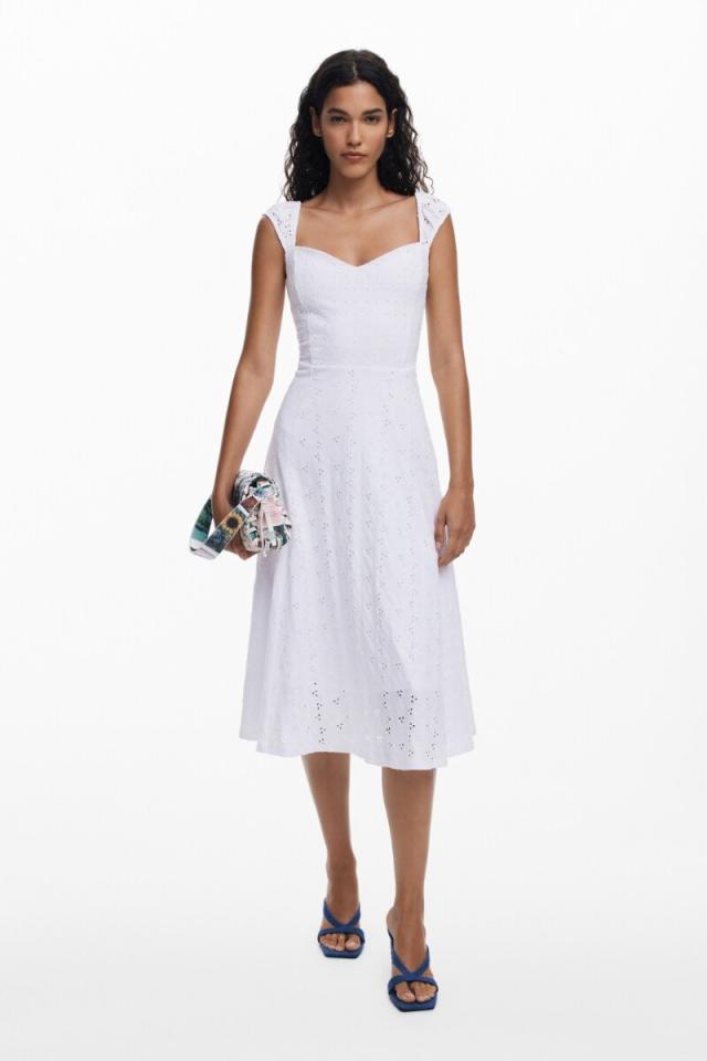 デシグアル（Desigual）/【5サイズ展開/XS/XL】コットンミディドレス