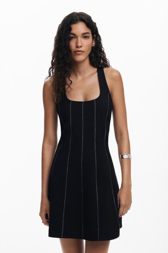 デシグアル（Desigual）/【5サイズ展開/XS/XL】パネルショートドレス