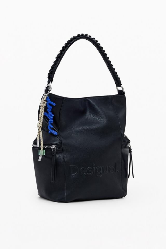 デシグアル（Desigual）/【2WAY/リュック】ロゴ入りコンバーチブルバックパック