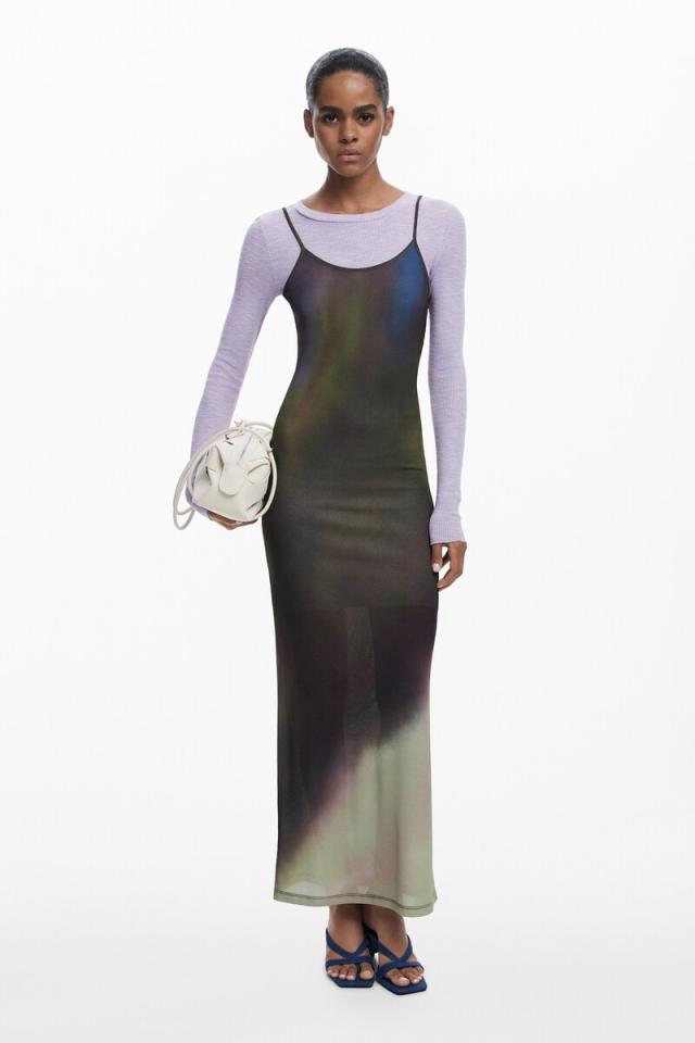 デシグアル（Desigual）/【5サイズ展開/XS/XL】2−in−1Tシャツドレス