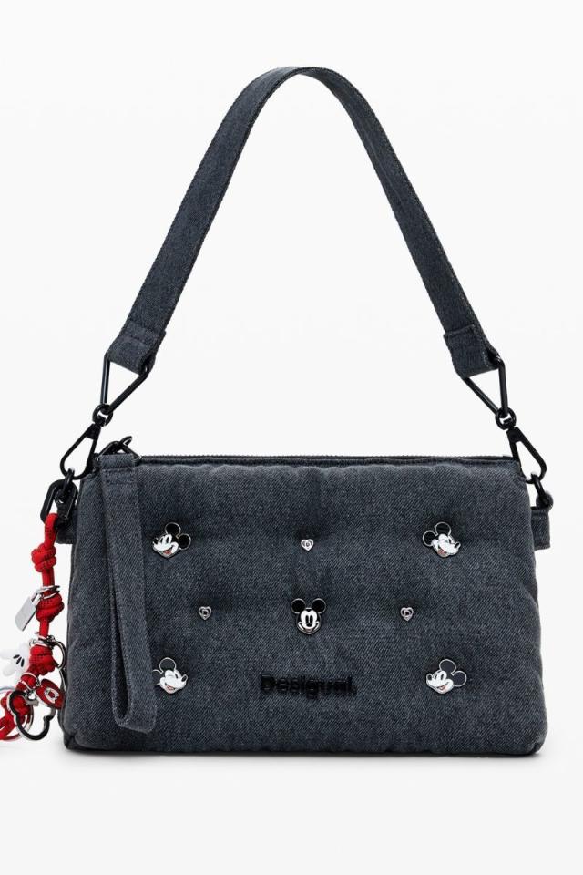 デシグアル（Desigual）/ミッキーのデニムショルダーバッグ