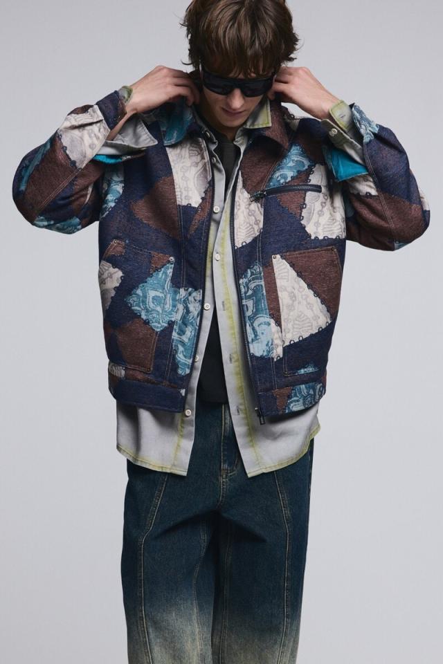 【NEW】デシグアル（Desigual）/【4サイズ展開】モザイクジャケット 2026SS 新作