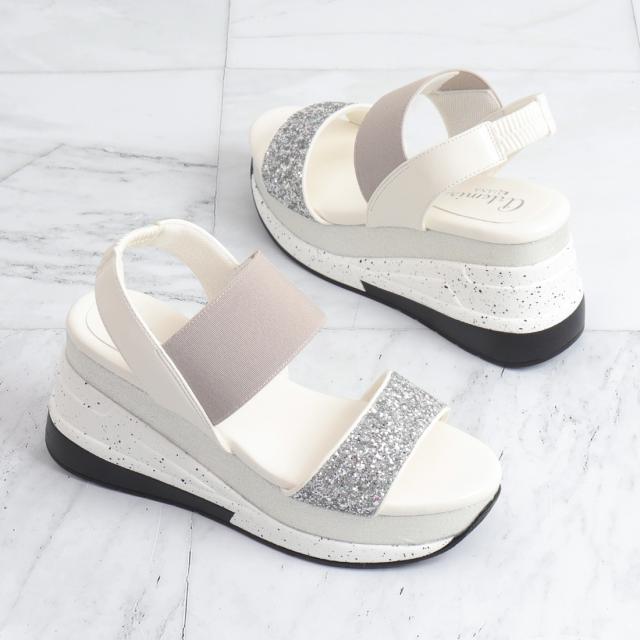 アルテミス by ダイアナ（artemis by DIANA）/グリッターストラップ　厚底軽量スポーツサンダル