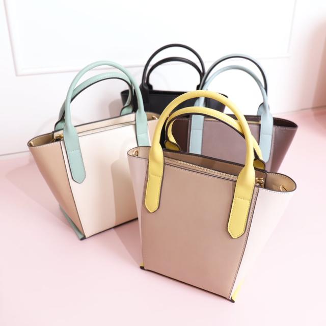 アルテミス by ダイアナ（artemis by DIANA）/トリコロールカラー　ハンドバッグ