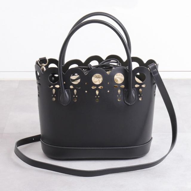 アルテミス by ダイアナ（artemis by DIANA）/スカラップデザイン　インナーバッグ付きハンドバッグ