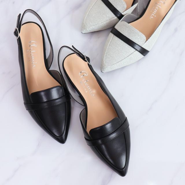 アルテミス by ダイアナ（artemis by DIANA）/セパレートデザイン　バックバンドフラットシューズ