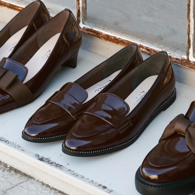 アルテミス by ダイアナ（artemis by DIANA）/【25秋冬新作】エナメルローファー