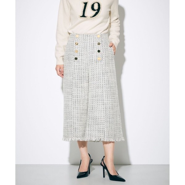 グレースコンチネンタル（GRACE CONTINENTAL）/マリンツイードパンツ