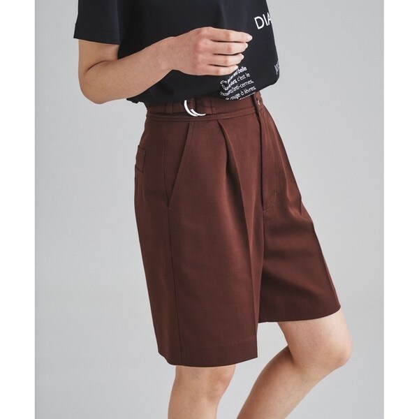 グレースコンチネンタル（GRACE CONTINENTAL）/シャンブレーハーフパンツ