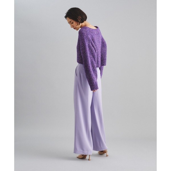 グレースコンチネンタル（GRACE CONTINENTAL）/ベルテッドワイドパンツ