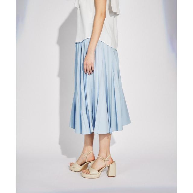 グレースコンチネンタル（GRACE CONTINENTAL）/タフタマチプリーツスカート