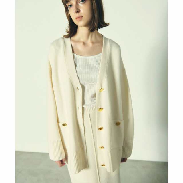 グレースコンチネンタル（GRACE CONTINENTAL）/メリノウールニットカーディガン
