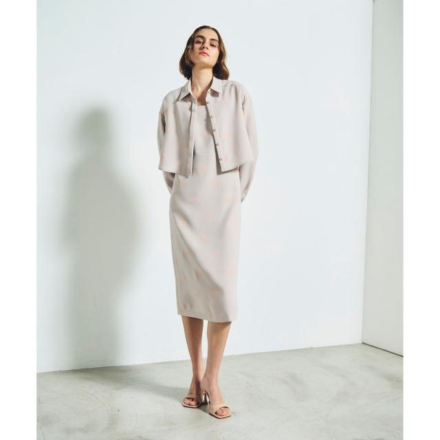 グレースコンチネンタル（GRACE CONTINENTAL）/リップモチーフショートシャツ