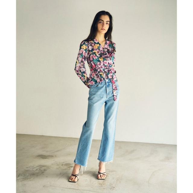 グレースコンチネンタル（GRACE CONTINENTAL）/グラデフラワープリントトップ