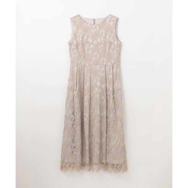 グレースコンチネンタル（GRACE CONTINENTAL）/リバーレースタックドレス