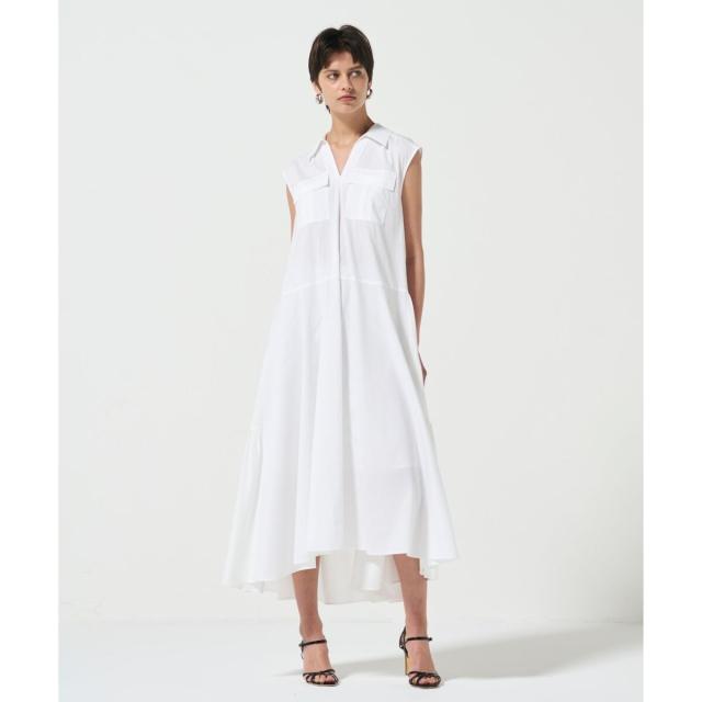 グレースコンチネンタル（GRACE CONTINENTAL）/ティアードコンビシャツワンピース