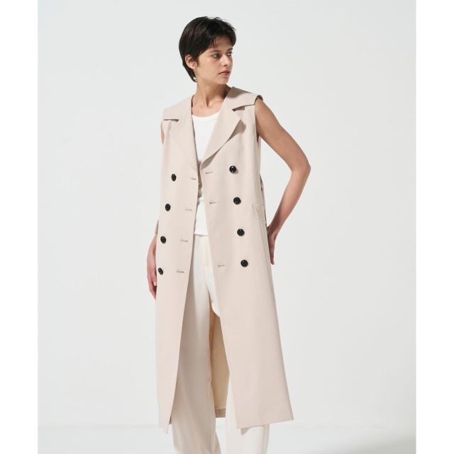 グレースコンチネンタル（GRACE CONTINENTAL）/バックプリーツトレンチワンピース