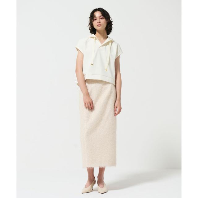 グレースコンチネンタル（GRACE CONTINENTAL）/フリンジジャガードタイトスカート