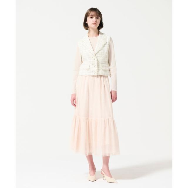 グレースコンチネンタル（GRACE CONTINENTAL）/ツイードベスト