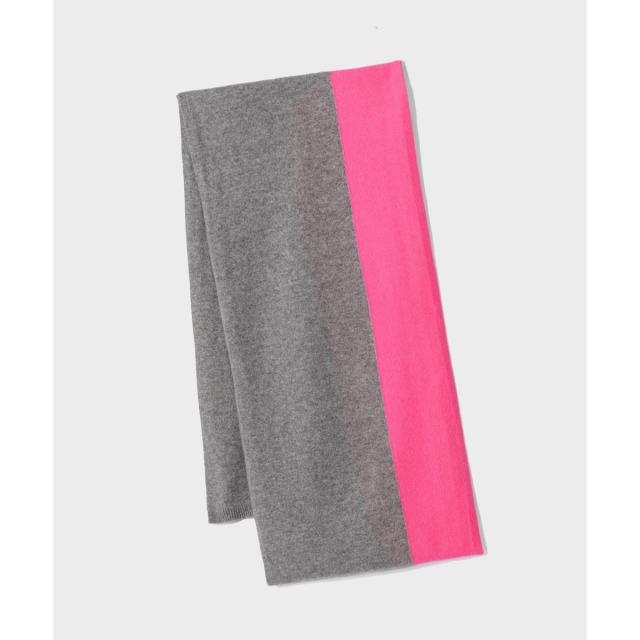 グレースコンチネンタル（GRACE CONTINENTAL）/カシミヤバイカラーストール