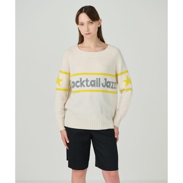 グレースコンチネンタル（GRACE CONTINENTAL）/カシミヤレタードトップ