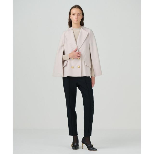 グレースコンチネンタル（GRACE CONTINENTAL）/ウールケープジャケット